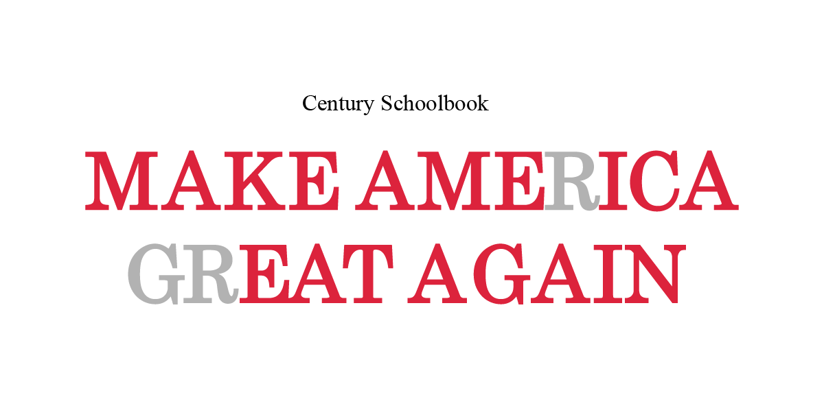 Make America Great Again Font: FREE Download | FontSwan